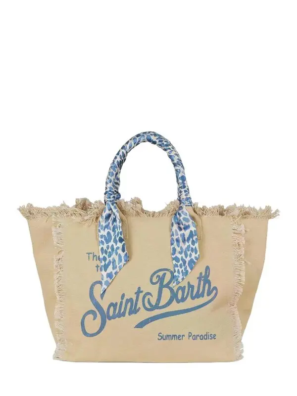MC2 SAINT BARTH Vanity Foulard Shoulder Bag - Neutrals