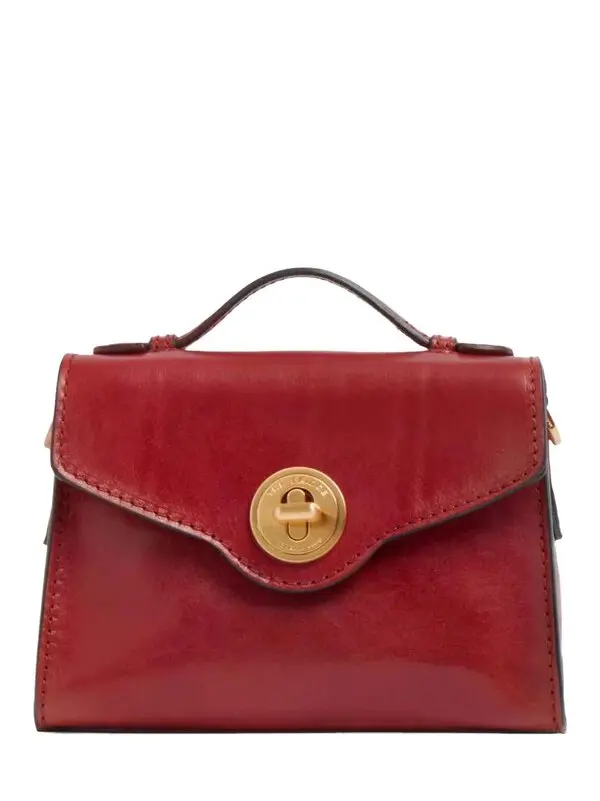 THE BRIDGE Leather Mini Bag - Red