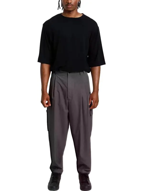 HOUSE OF THE VERY ISLANDS Nathan Pleated Cargo Pants - Grey