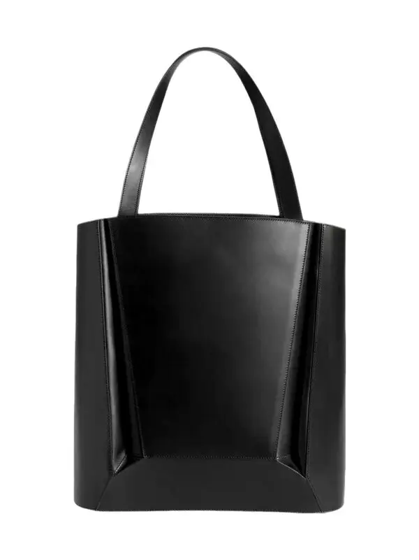 MERRYL TIELMAN Hans Architectural Shoulder Bag - Black