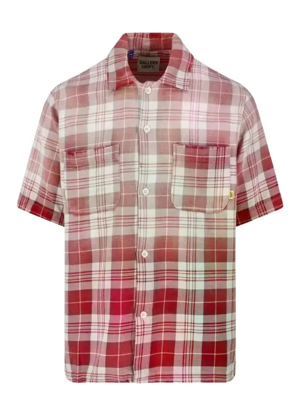 GALLERY DEPT. Playground Plaid Shirt - Red