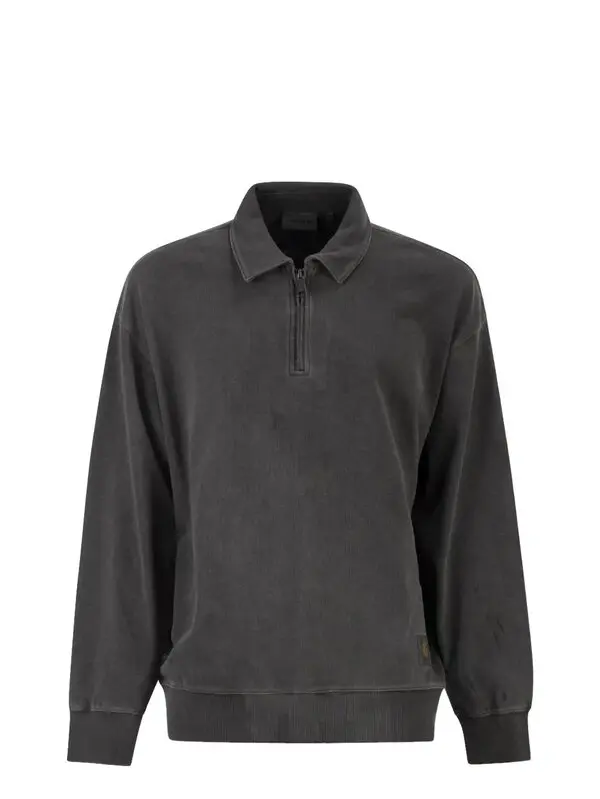 Carhartt Work In Progress Harper Faded Half-zip Sweater - Grey