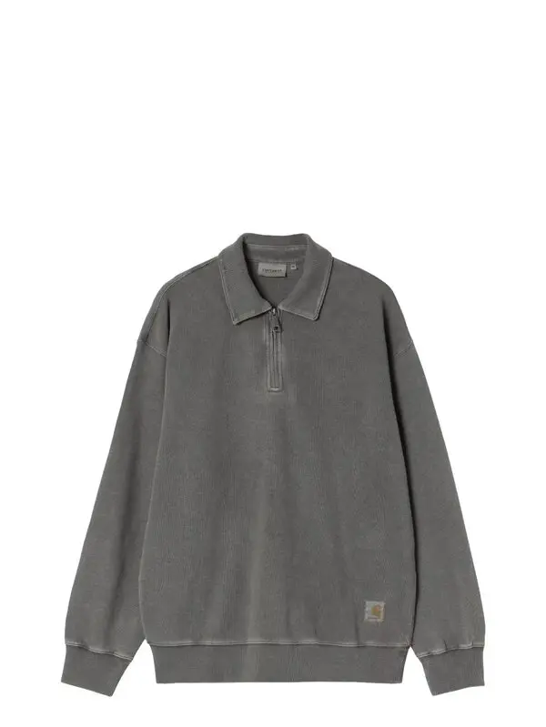 Carhartt Work In Progress Harper Faded Half-zip Sweater - Grey