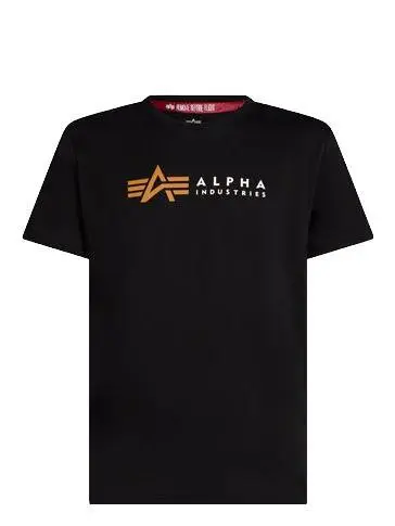 Alpha Industries T-shirt Size Cotton - Black