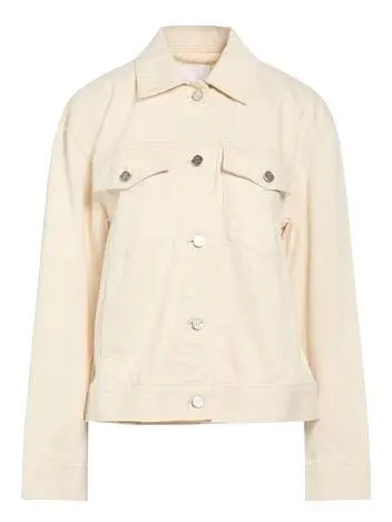 Helmut Lang Cotton Denim Trucker Jacket - White