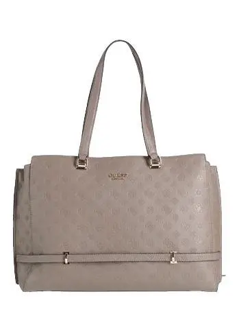 Guess Polyurethane Shoulder Bag - Grey