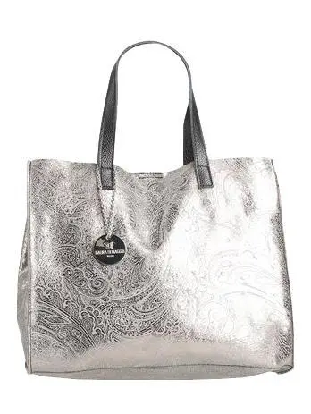 LAURA DI MAGGIO Maxi Shopper Bag - Silver
