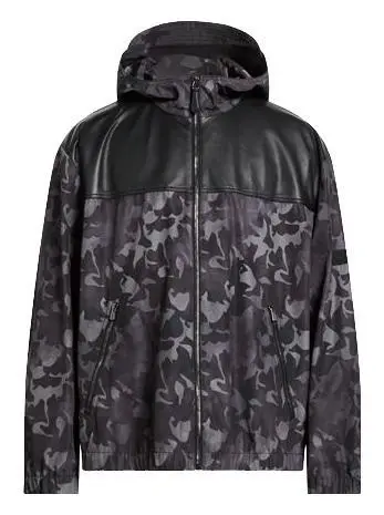 Bally Recycled Polyester Camouflage Print Jacket - Black