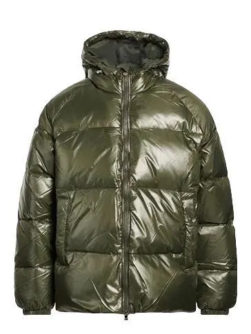 Pyrenex Recycled Polyamide Hooded Puffer Jacket - Green