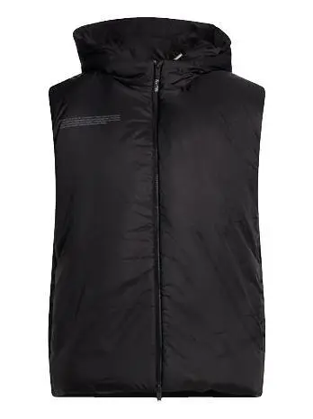 PANGAIA Recycled Polyamide Hooded Vest - Black