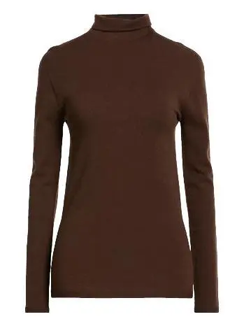 Wolford Virgin Wool & Polyester Knit Turtleneck - Brown