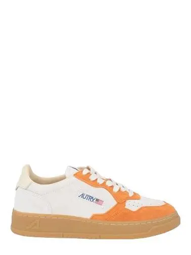 AUTRY Leather Low-top Sneakers - Beige