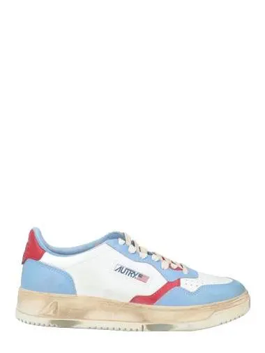 AUTRY Sky Leather Low-top Sneakers - Blue