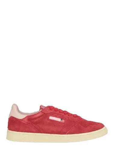 AUTRY Leather Sneakers - Red