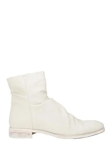 John Varvatos Canvas Ankle Boots - Off White