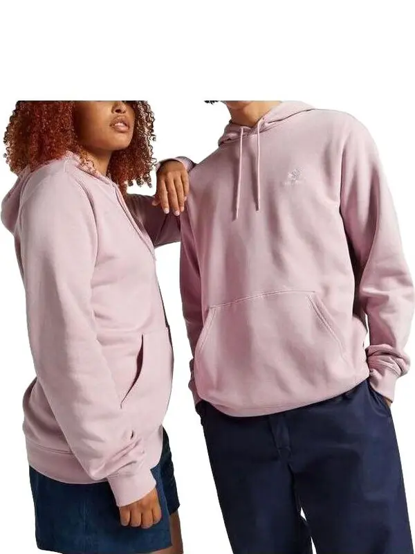 CONVERSE Embroidered Hoodie - Phantom Violet