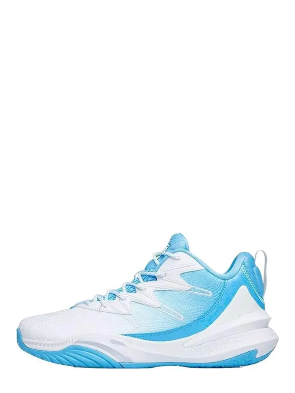 ANTA Quick Decision 5 Basketball Shoes - White/blue