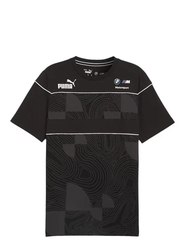 PUMA Bmw Motorsport Graphic Print T-shirt - Black