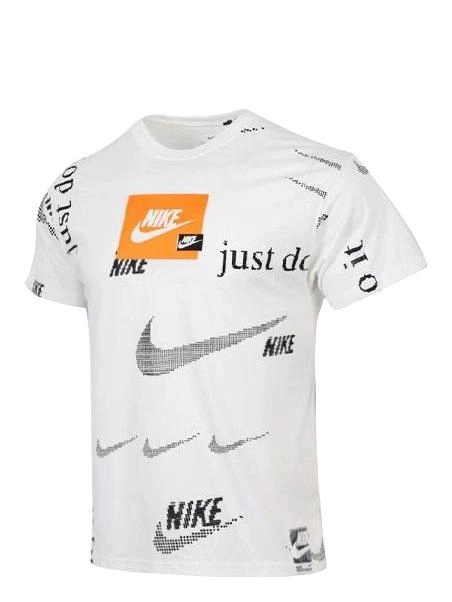 Nike Pattern Short Sleeve Tee - White