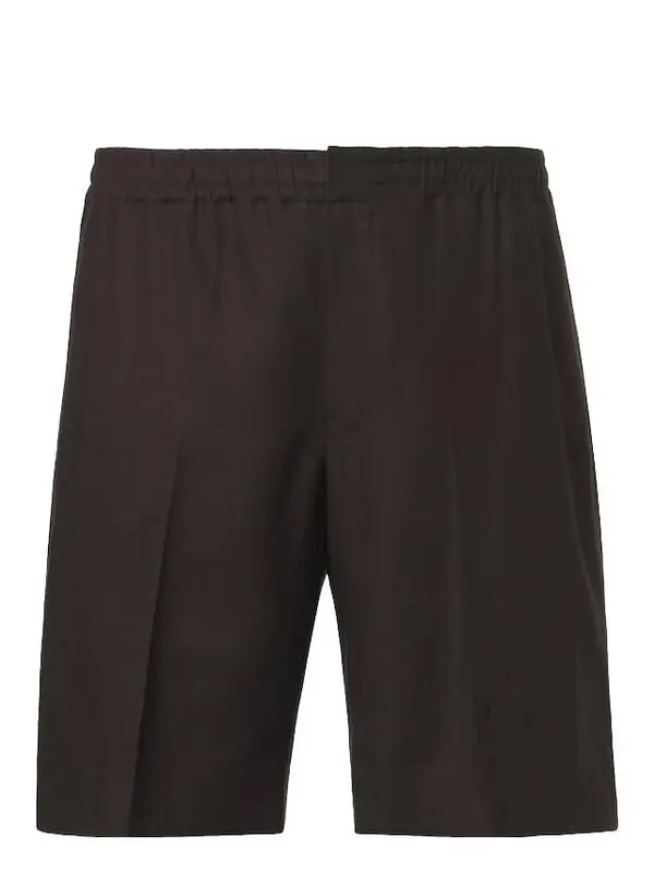 Zegna Linen Shorts - Brown