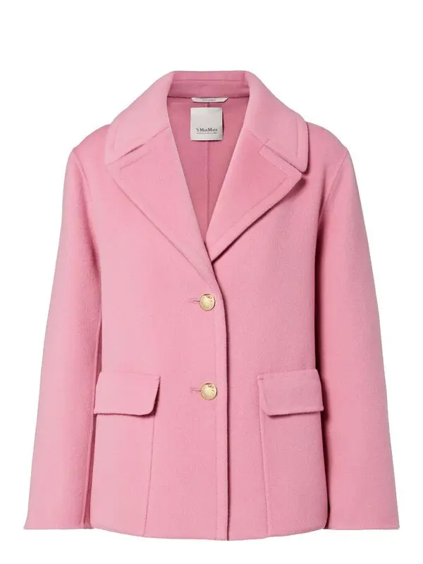 Max Mara Wool Jacket - Pink