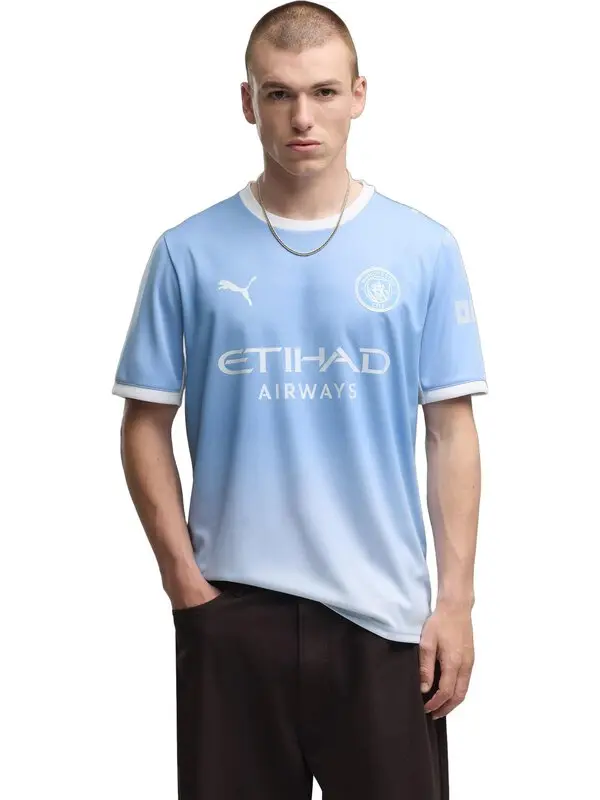 PUMA Manchester City Home Soccer Jersey - Blue