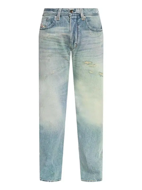DIESEL® 1985 Larkee Distressed Jeans - Blue