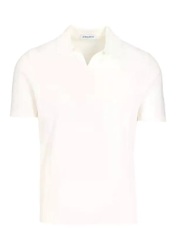 AL DUCA D’AOSTA 1902 Rice-stitch Cotton Polo Shirt - Neutrals