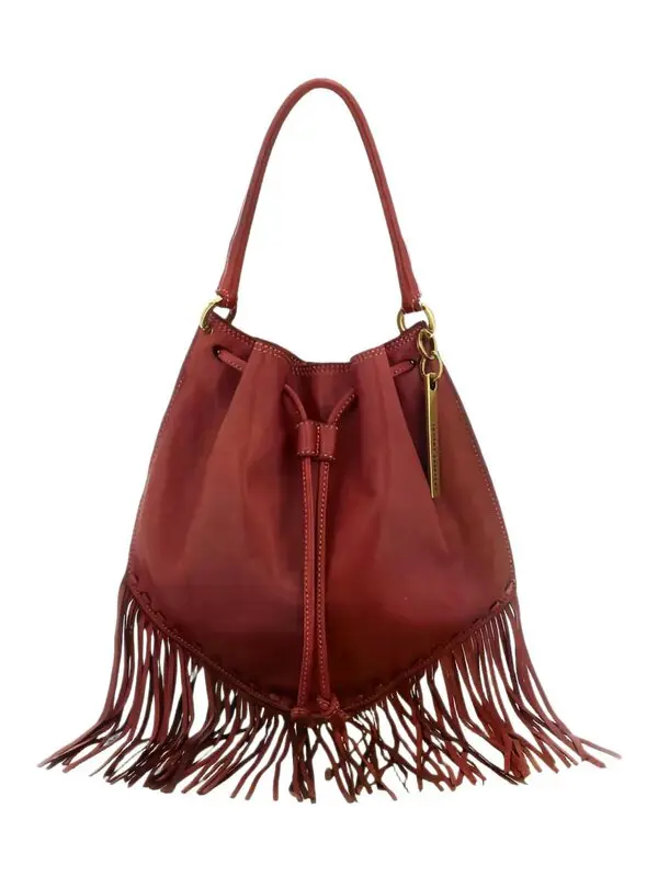 CATERINA LUCCHI Adelaide Leather Shoulder Bag - Red