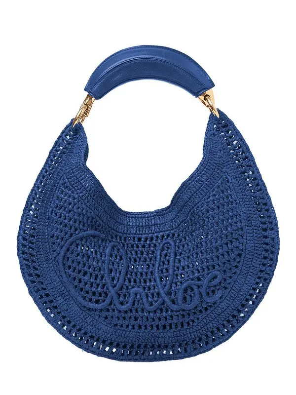 Chloé Summer Banana Hobo Bag - Evening Blue
