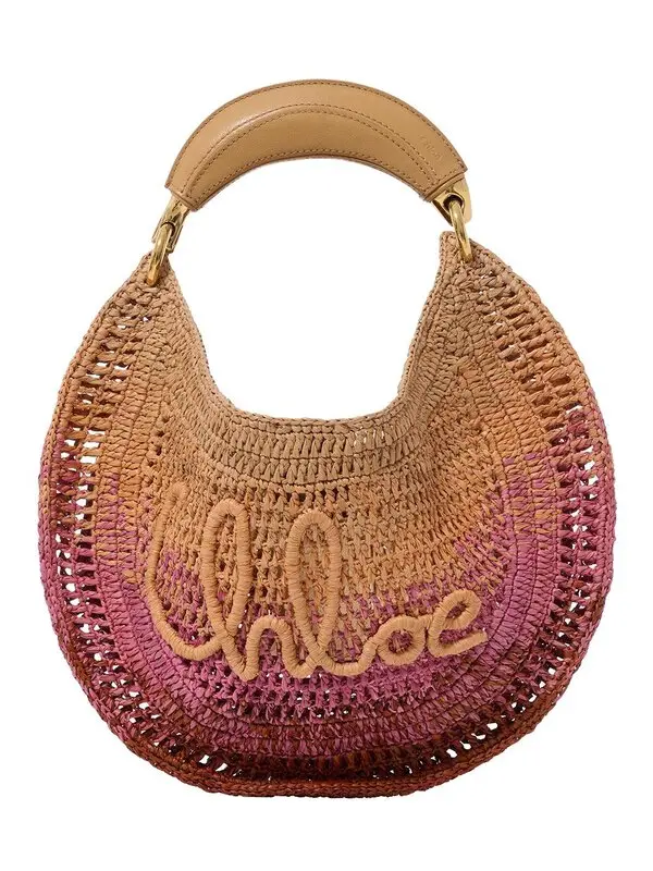 Chloé Summer Banana Hobo Bag - Bleached Brown