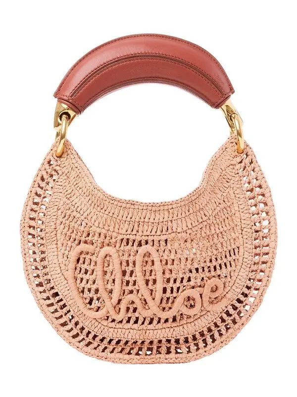 Chloé Summer Banana Hobo Bag - Summery Beige