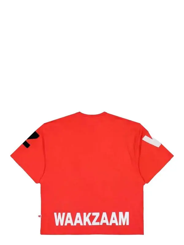 WALTER VAN BEIRENDONCK Print-detail Round-neck T-shirt - Red