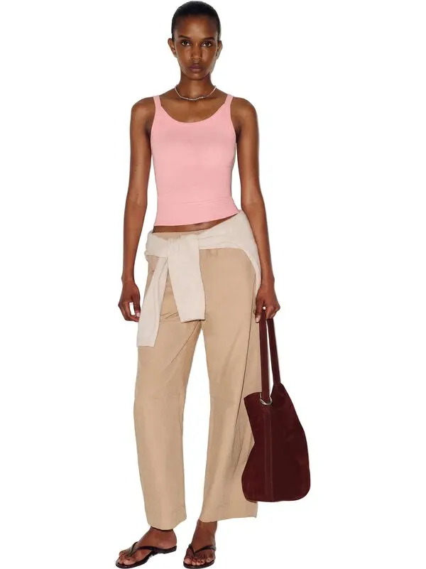 REFORMATION Calie Tank Top - Pink