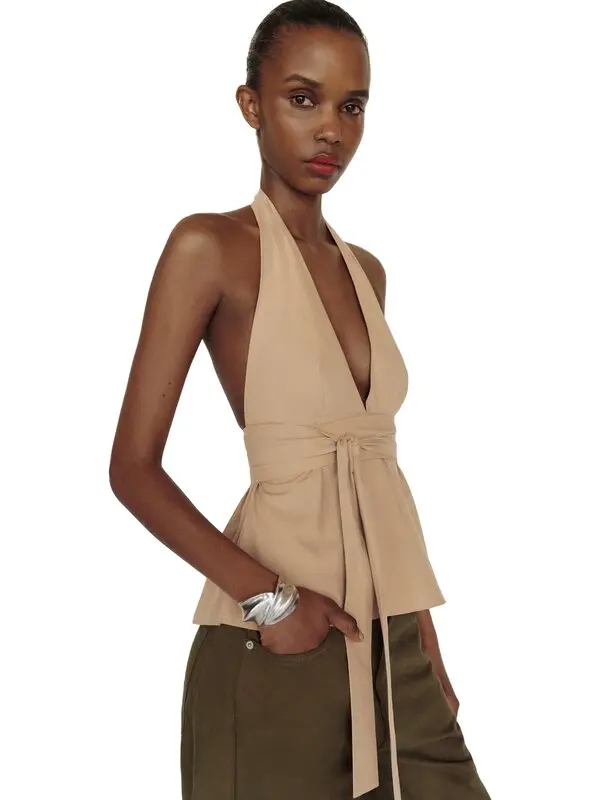 REFORMATION Naive Top - Natural