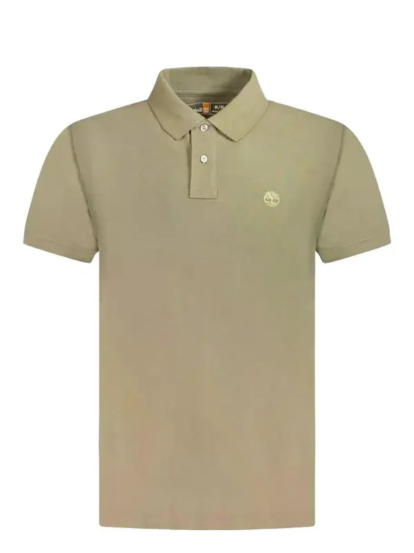 Timberland Logo-embroidered Short-sleeve Polo Shirt - Neutrals