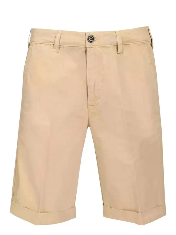 AL DUCA D’AOSTA 1902 Pleated Turn-up Shorts - Neutrals