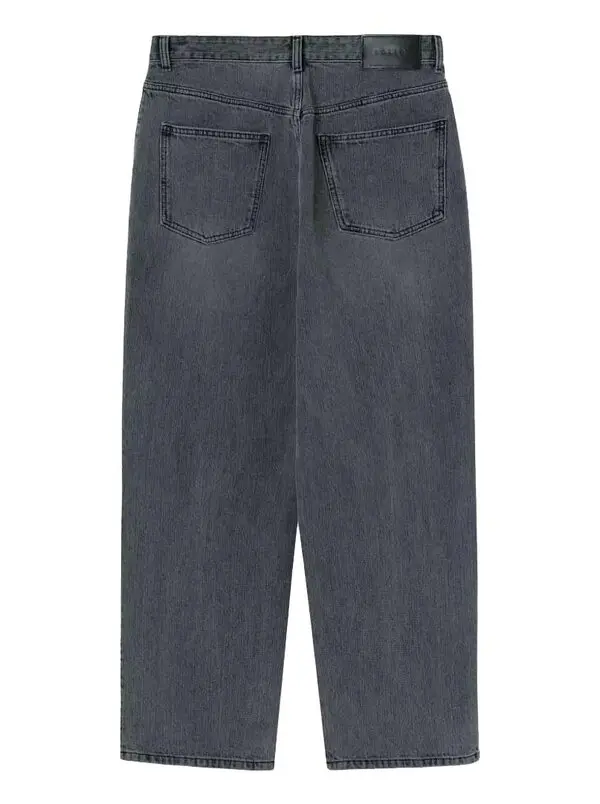 SOLID HOMME Faded Effect Jeans - Grey