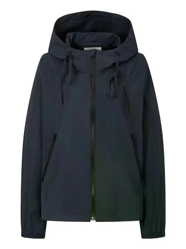STUDIO TOMBOY Zip-up Hooded Jacket - Blue