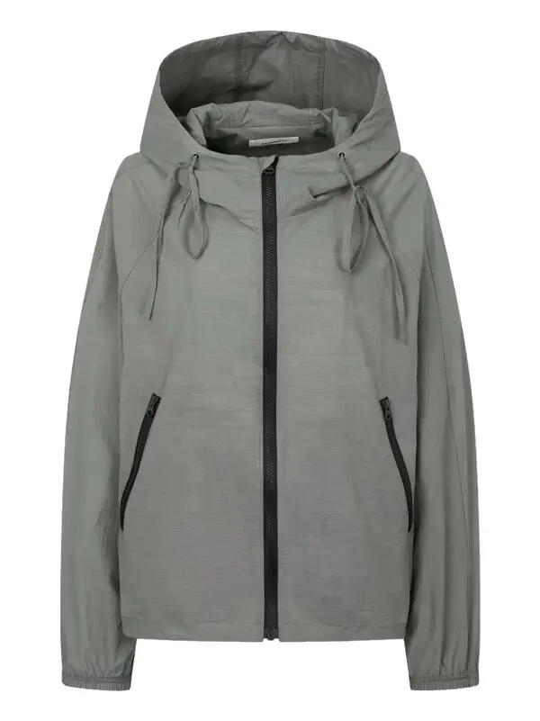 STUDIO TOMBOY Zip-up Hooded Jacket - Grey