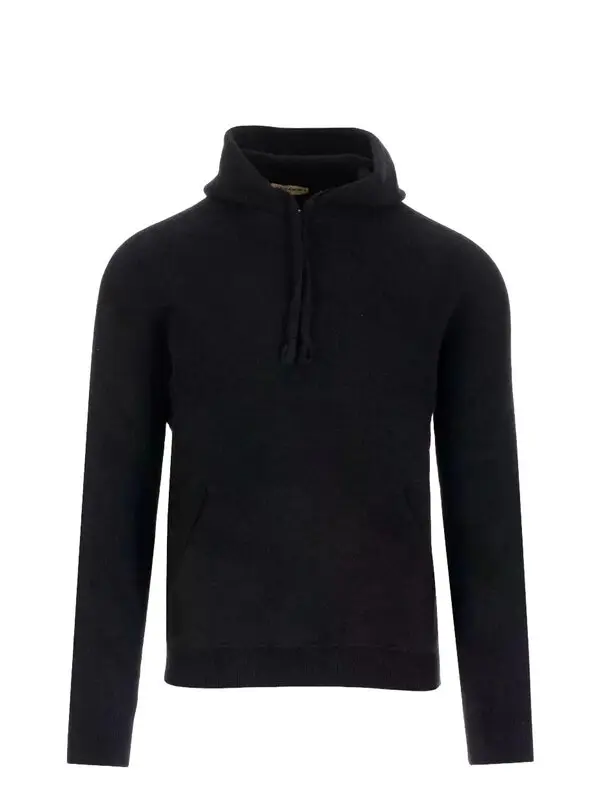 AL DUCA D’AOSTA 1902 Wool Hoodie - Black