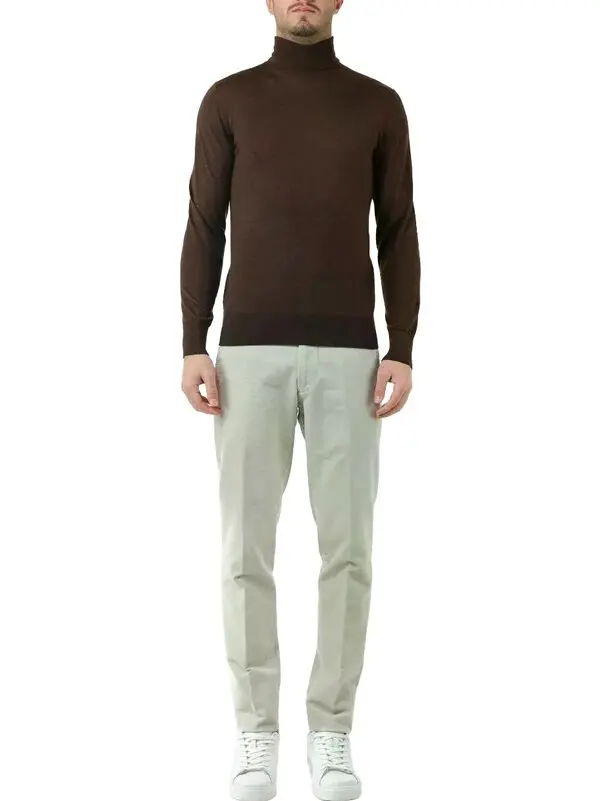 AL DUCA D’AOSTA 1902 Cashmere-blend Roll-neck Sweater - Brown