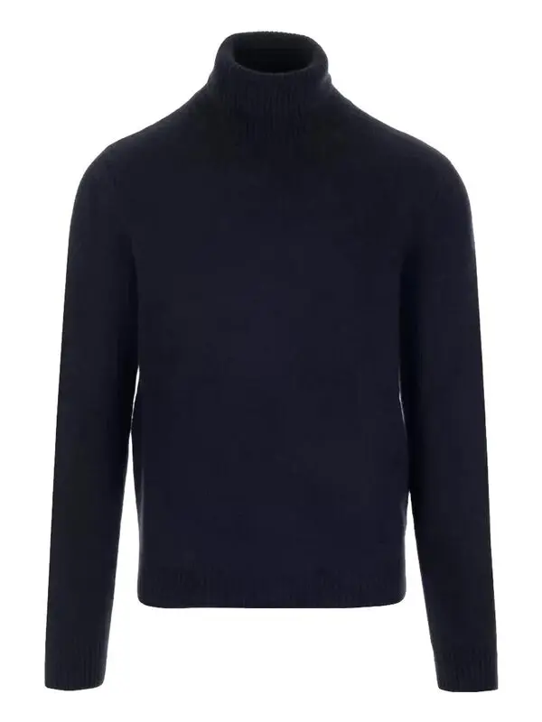 AL DUCA D’AOSTA 1902 Ribbed Cashmere Sweater - Blue