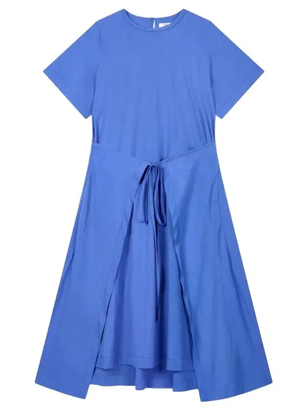 STUDIO TOMBOY Short-sleeve Midi Dress - Blue