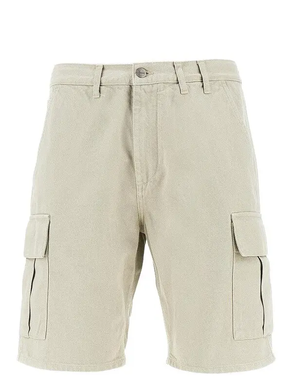 FORET Flint Painter Cargo Shorts - Beige