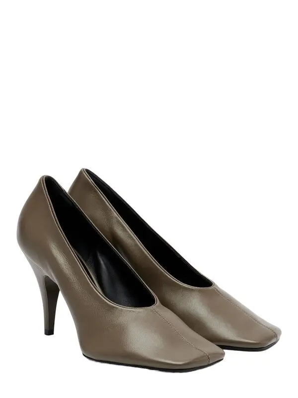 Phoebe Philo Leather Pumps - Green