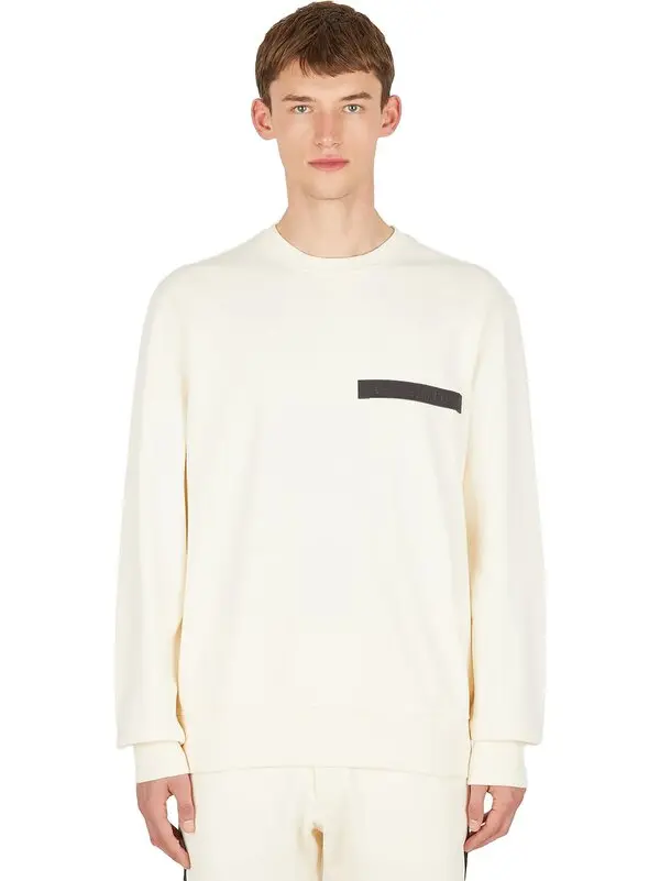 Alexander McQueen Logo Patch Crewneck Sweatshirt - Multicolor