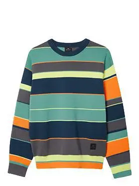 Paul Smith Milano Cotton Stripe Sweater - Multicolour