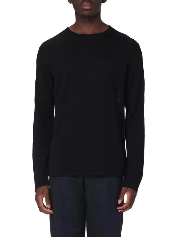 ROBERTO COLLINA Long Sleeve Sweater - Black