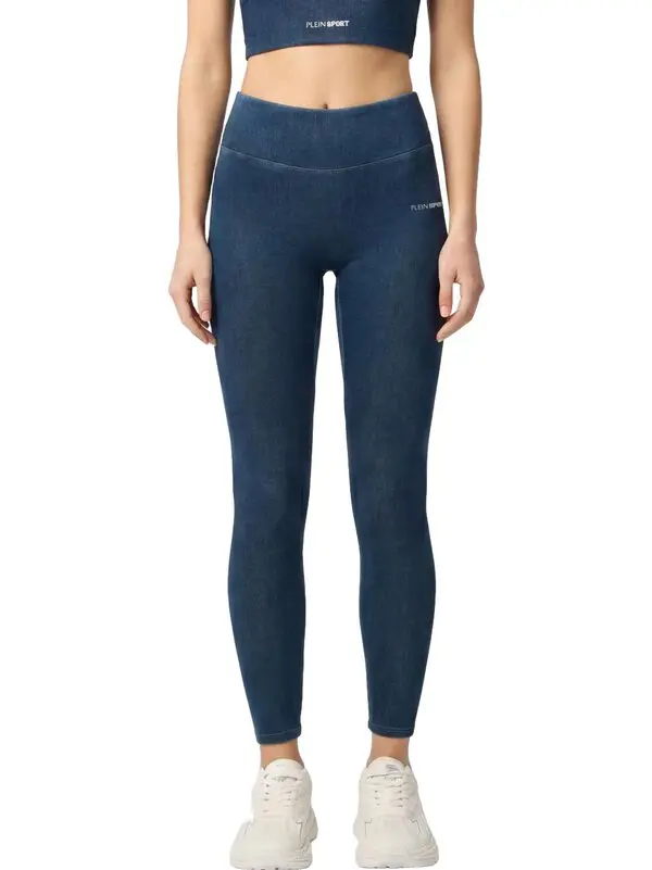 PLEIN SPORT Leggings - Blue
